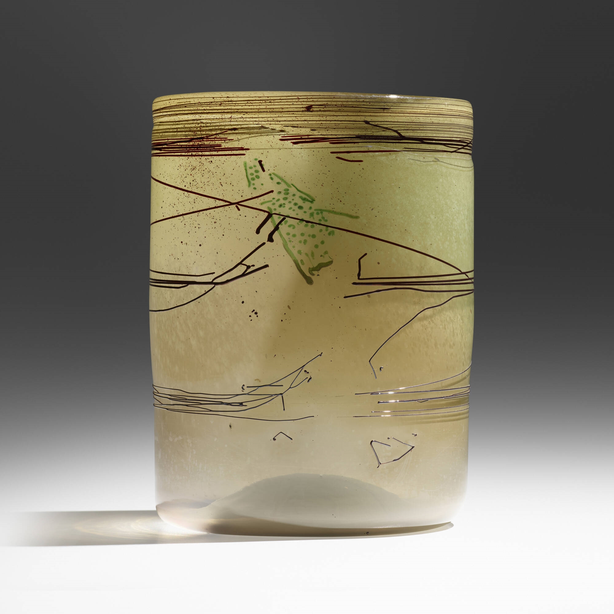 Dale Chihuly | Early Shard Cylinder (1978) | MutualArt