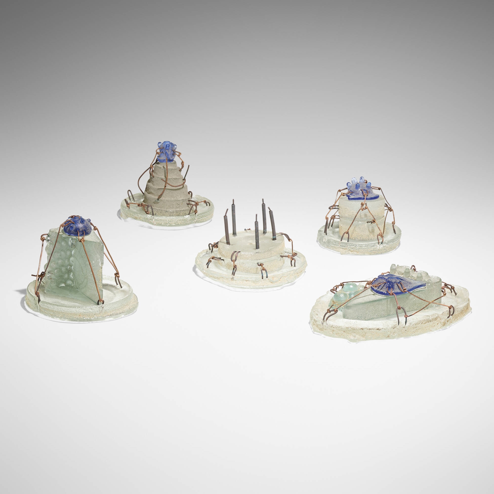 Hank Murta Adams | Collection of five Cast Cakes (1998) | MutualArt