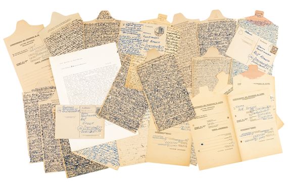 Curt Querner | 20 Briefe und drei Postkarten an Rolf Krause aus ...