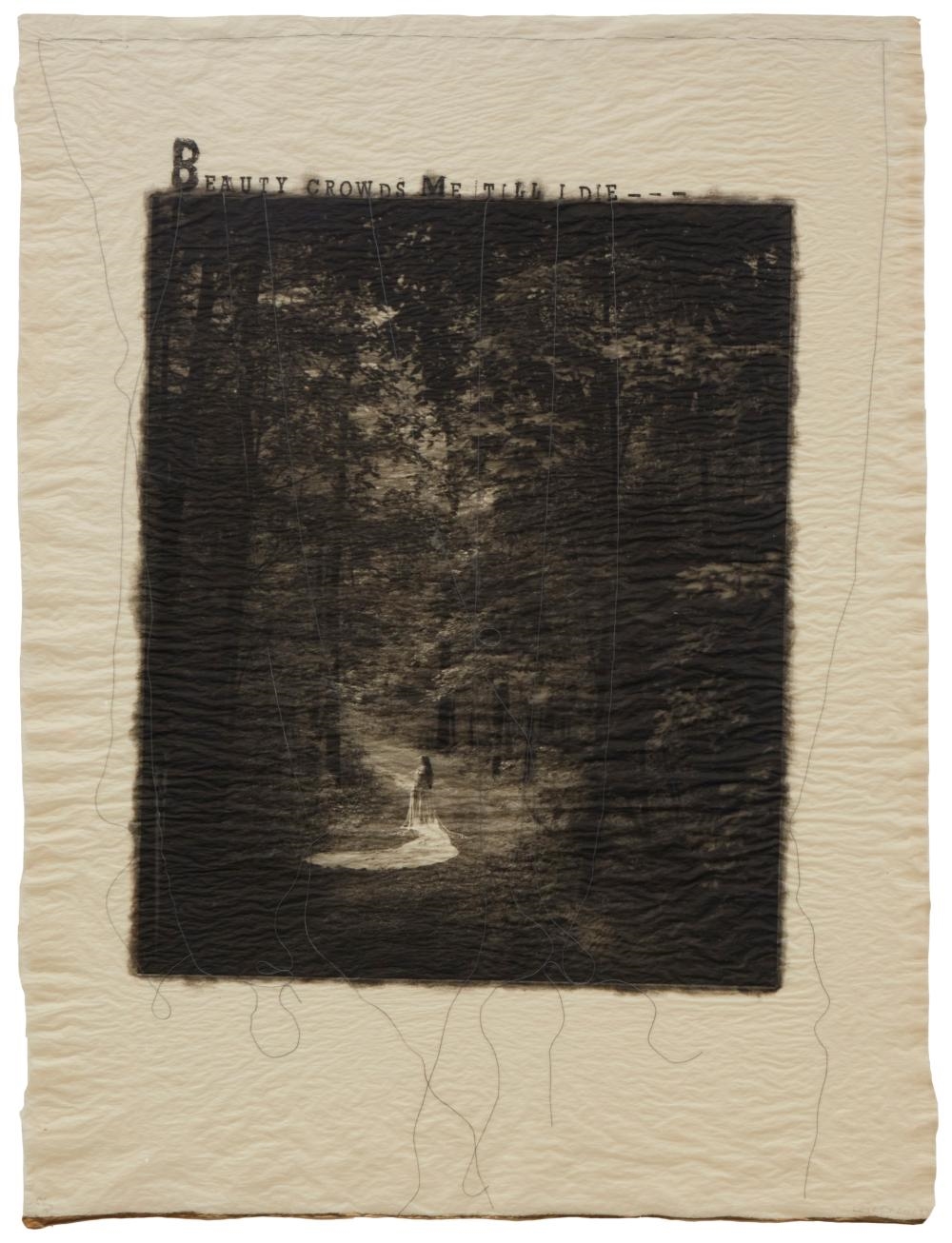 Lesley Dill | Beauty Crowds Me Till I Die (1997) | MutualArt