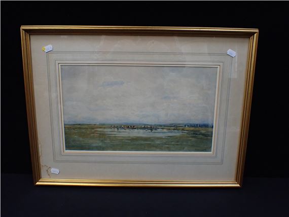 Arthur George Bell | Village Street Scene | MutualArt