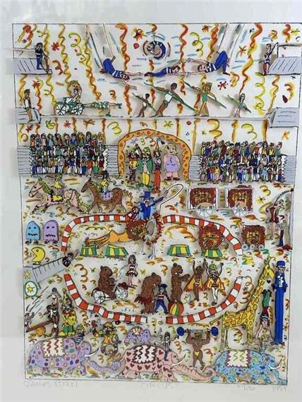James Rizzi | Circus (1984) | MutualArt
