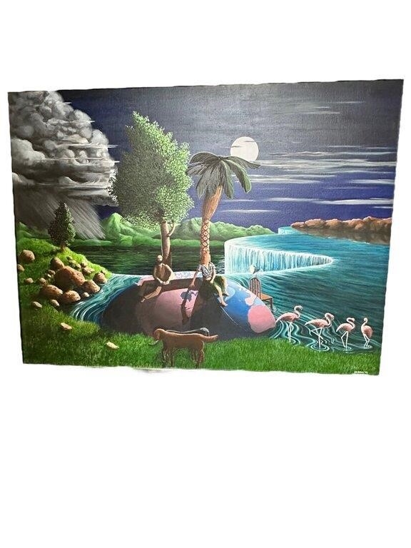 Daniel de Roux | Expulsion from the Garden (1979) | MutualArt