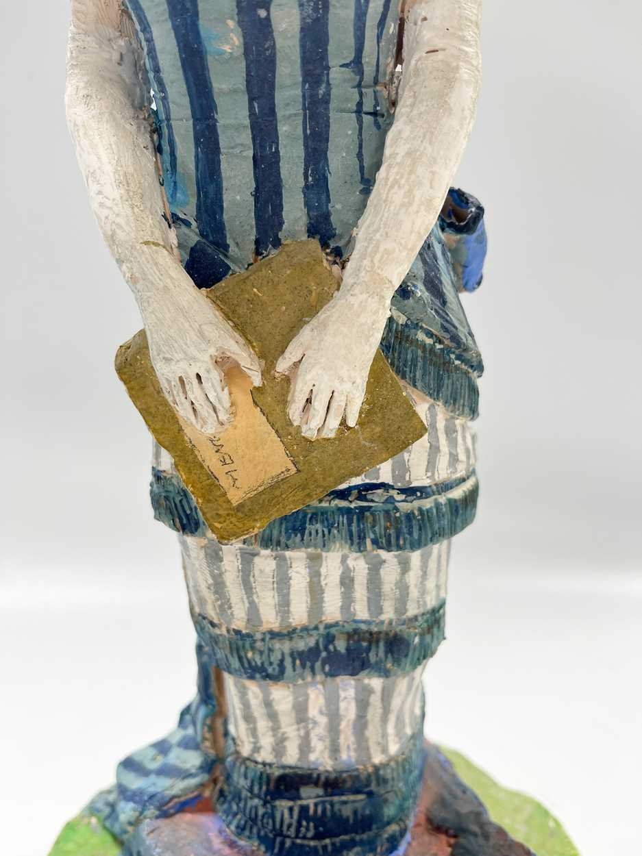 Quentin Bell | a studio pottery model of a female singer | MutualArt