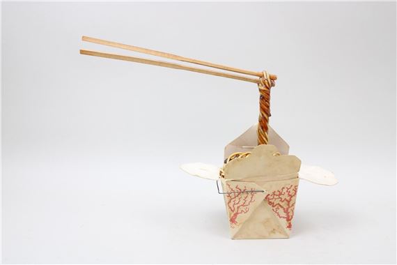Geoffrey Rose | Frozen Moments, Lo Mein Food Sculpture | MutualArt