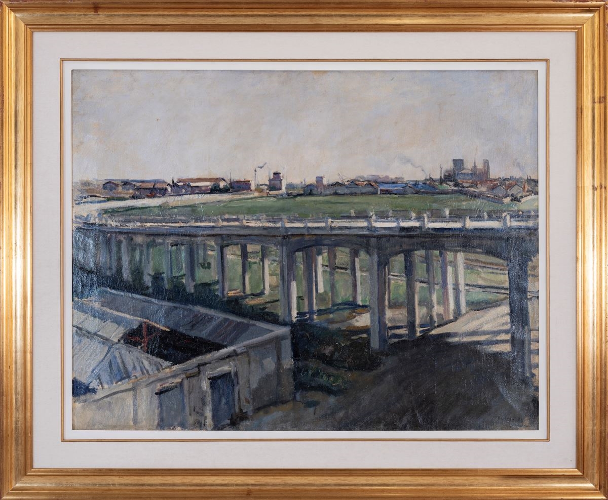 Neno Mori | Mestre flyover, 1932 (1932) | MutualArt