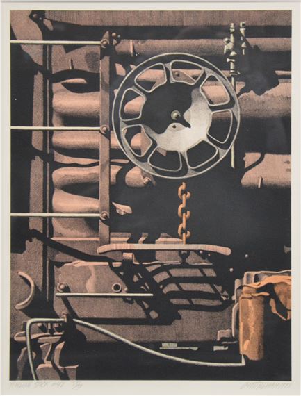 Robert Cottingham | Rolling Stock #42, (1993) | MutualArt