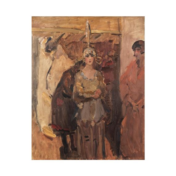 Isaac Israëls | A PORTRAIT OF SOPHIE DE VRIES | MutualArt