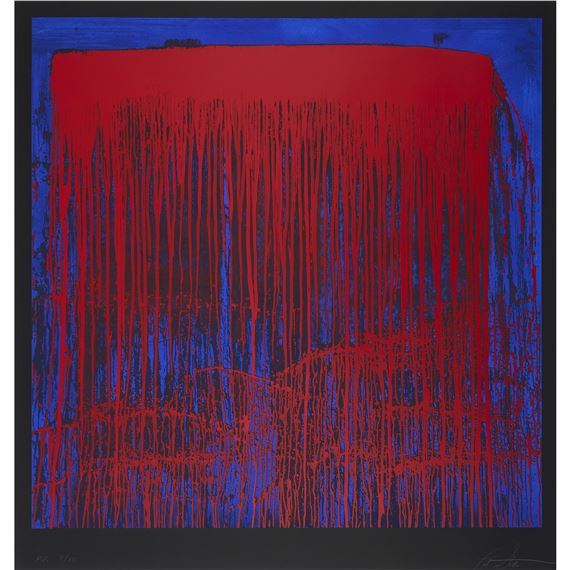 Pat Steir | Berlin Waterfall (1993) | MutualArt