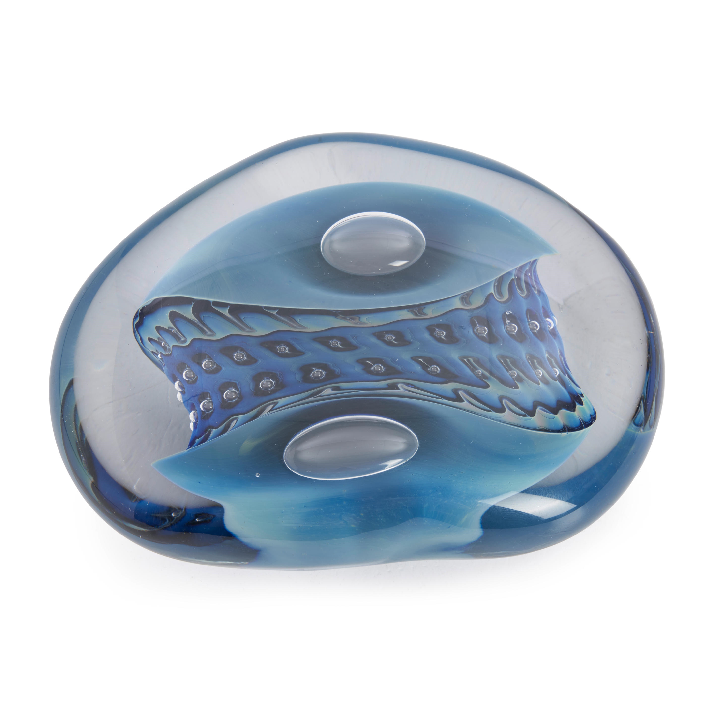 Robert Eickholt | Paperweight with Abstract Design (1991) | MutualArt