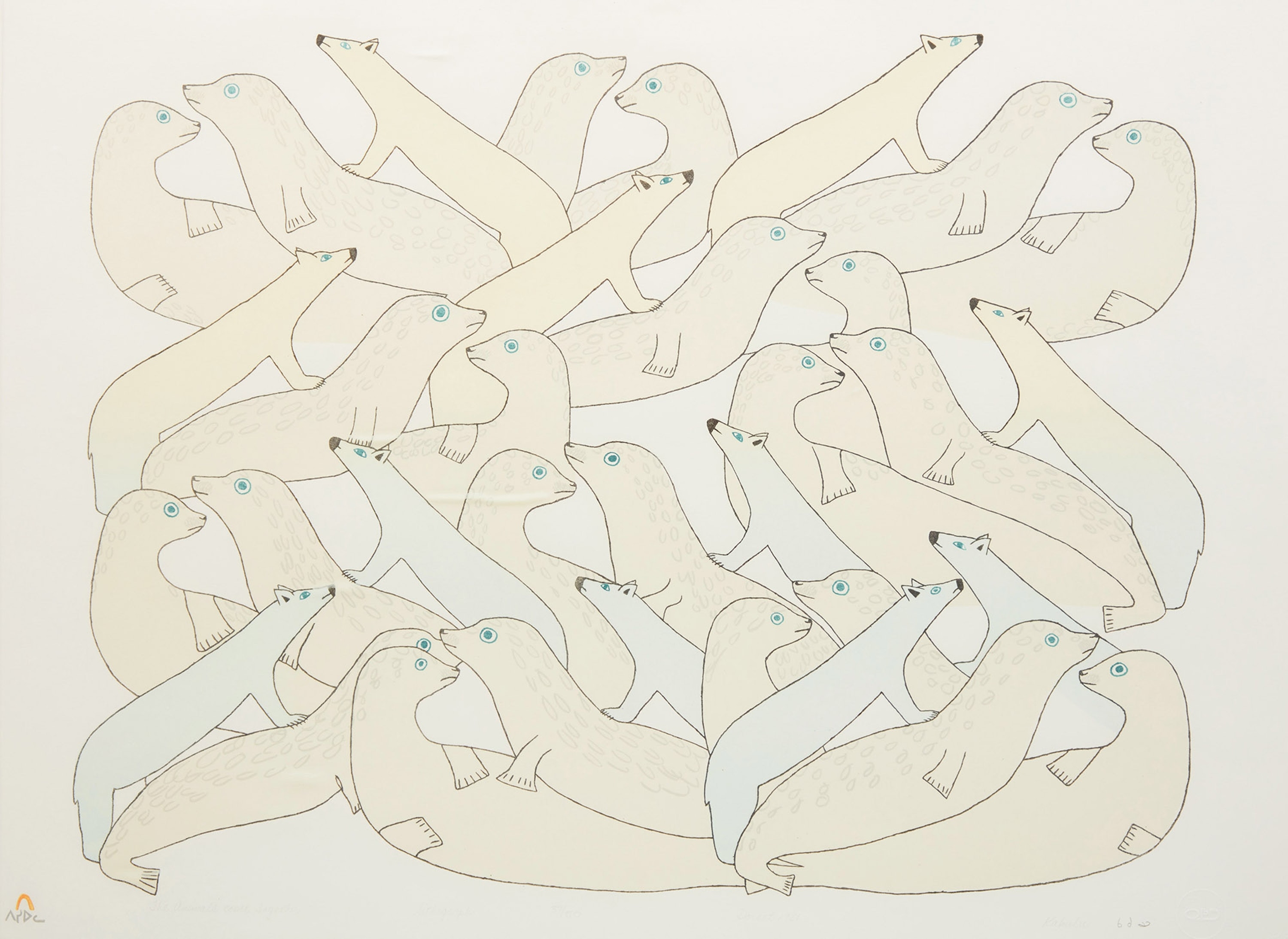 Kakulu Sagiatuk | The Animals Come Together (1981) | MutualArt