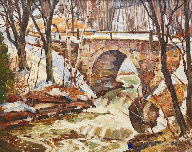 Thomas Keith Roberts | March Flood | MutualArt