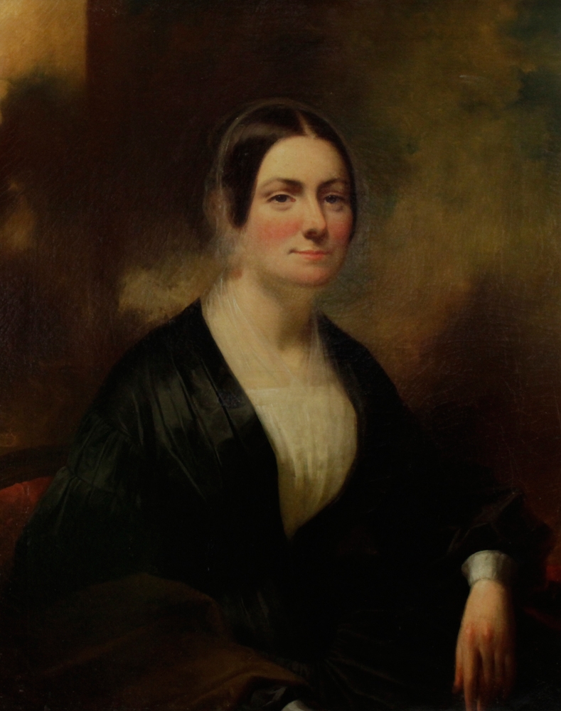 Samuel Bell Waugh | Portrait of Mary Shoemaker Fell (1807 - 1883 ...