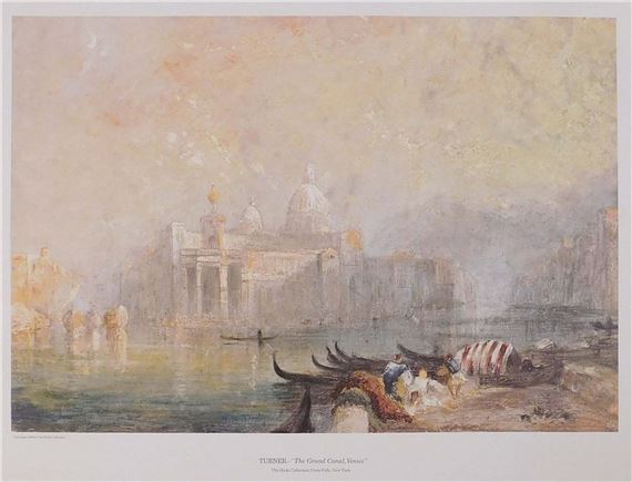 Joseph Mallord William Turner | The Grand Canal, Venice | MutualArt