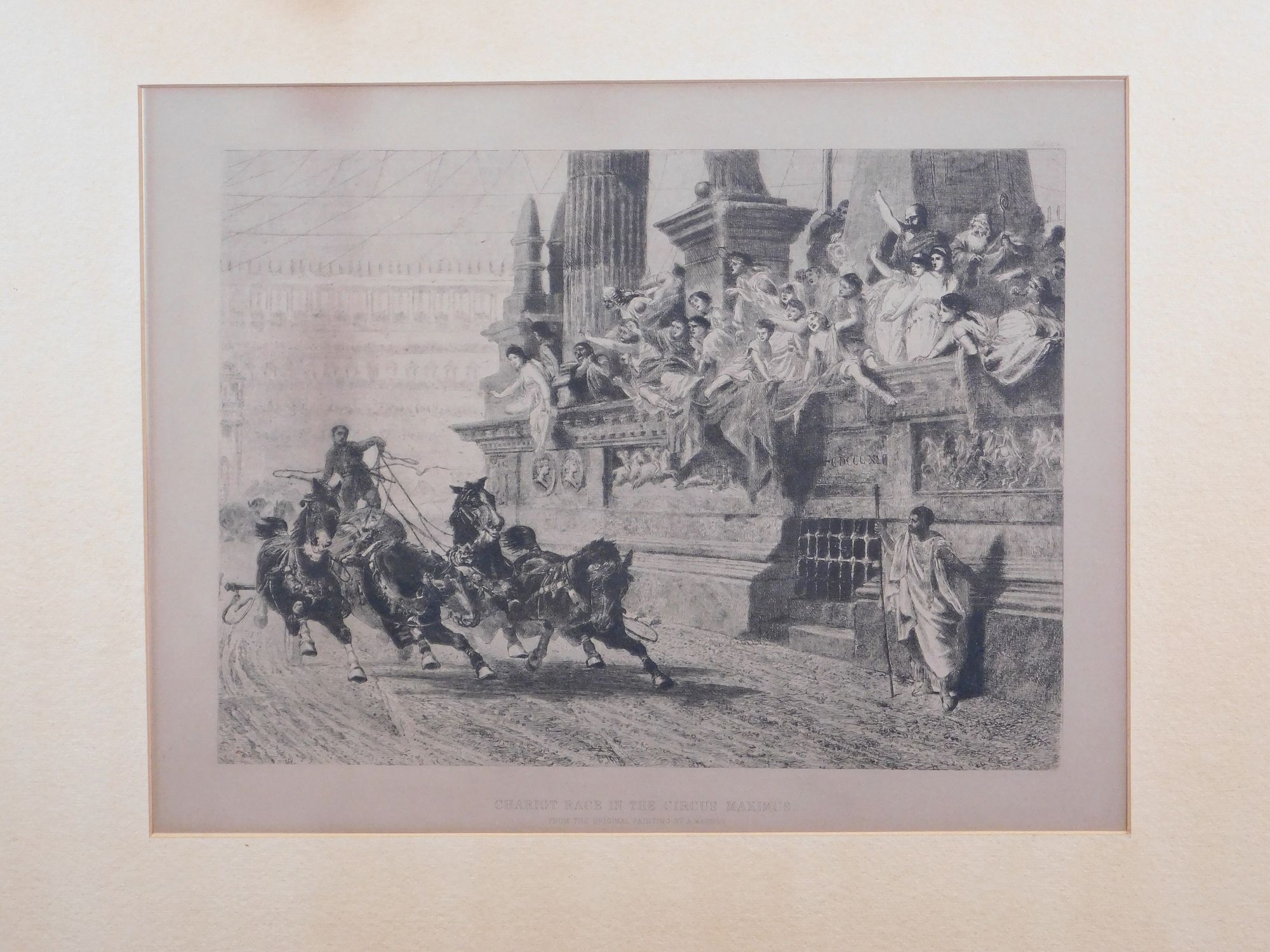 Alexander von Wagner | Chariot Race in the Circus Maximus | MutualArt