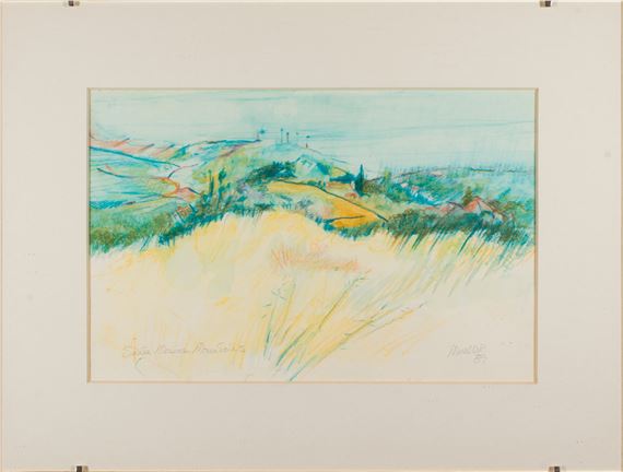 Barbara Mueller | Santa Monica Mountains (1989) | MutualArt
