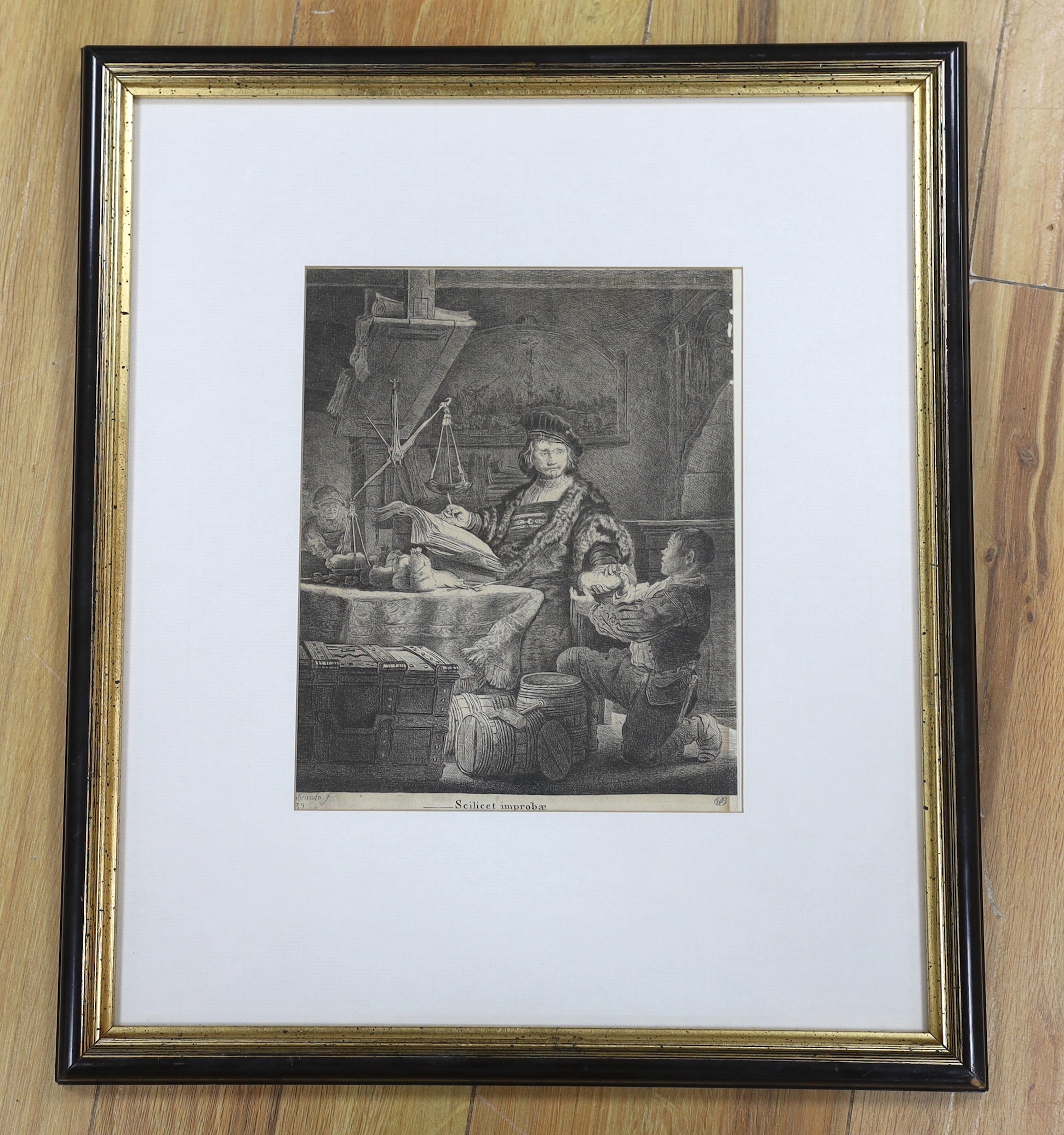 Rembrandt van Rijn | The Gold Weigher | MutualArt