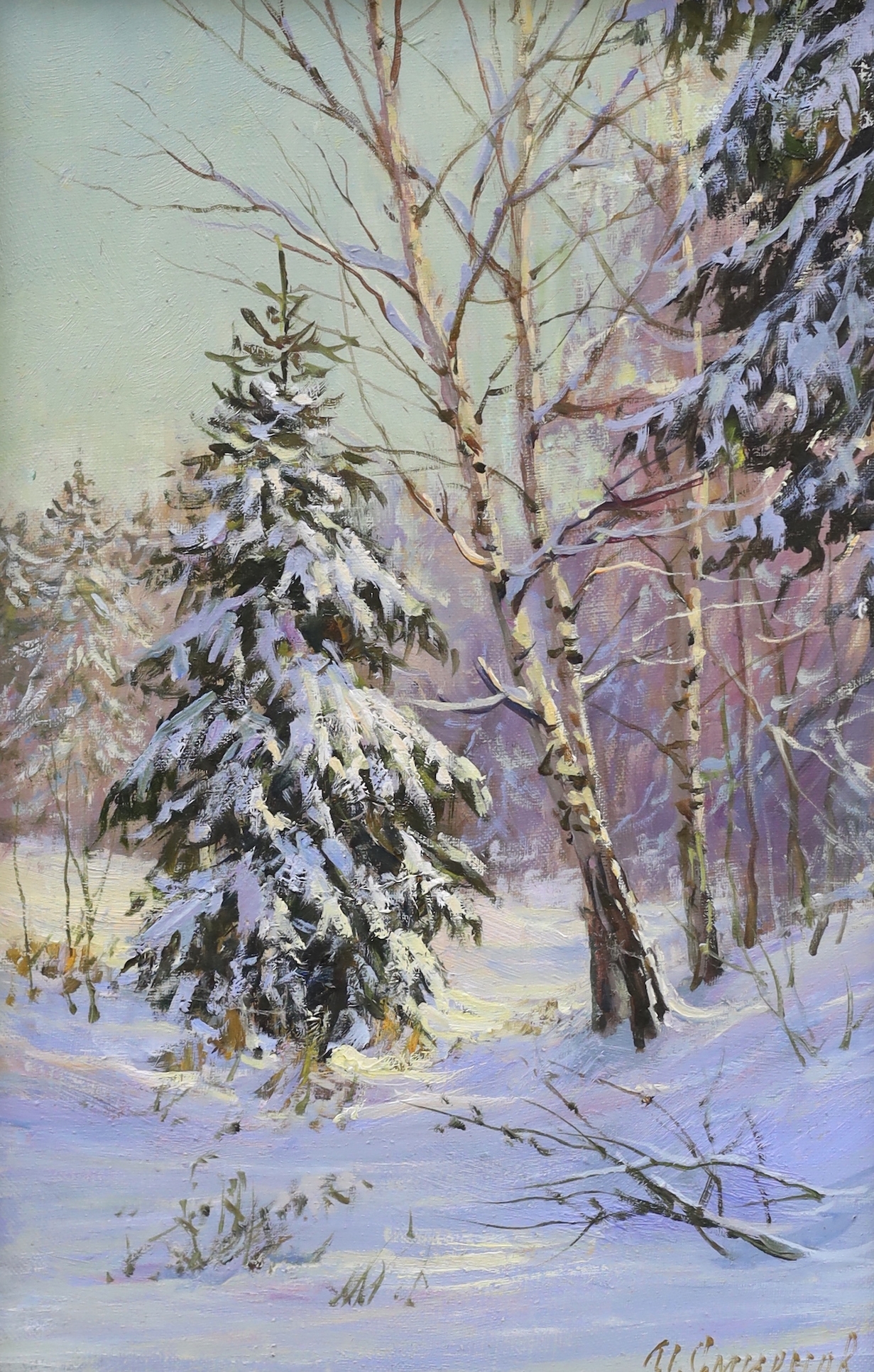 Igor Smirnov | Winter landscape | MutualArt