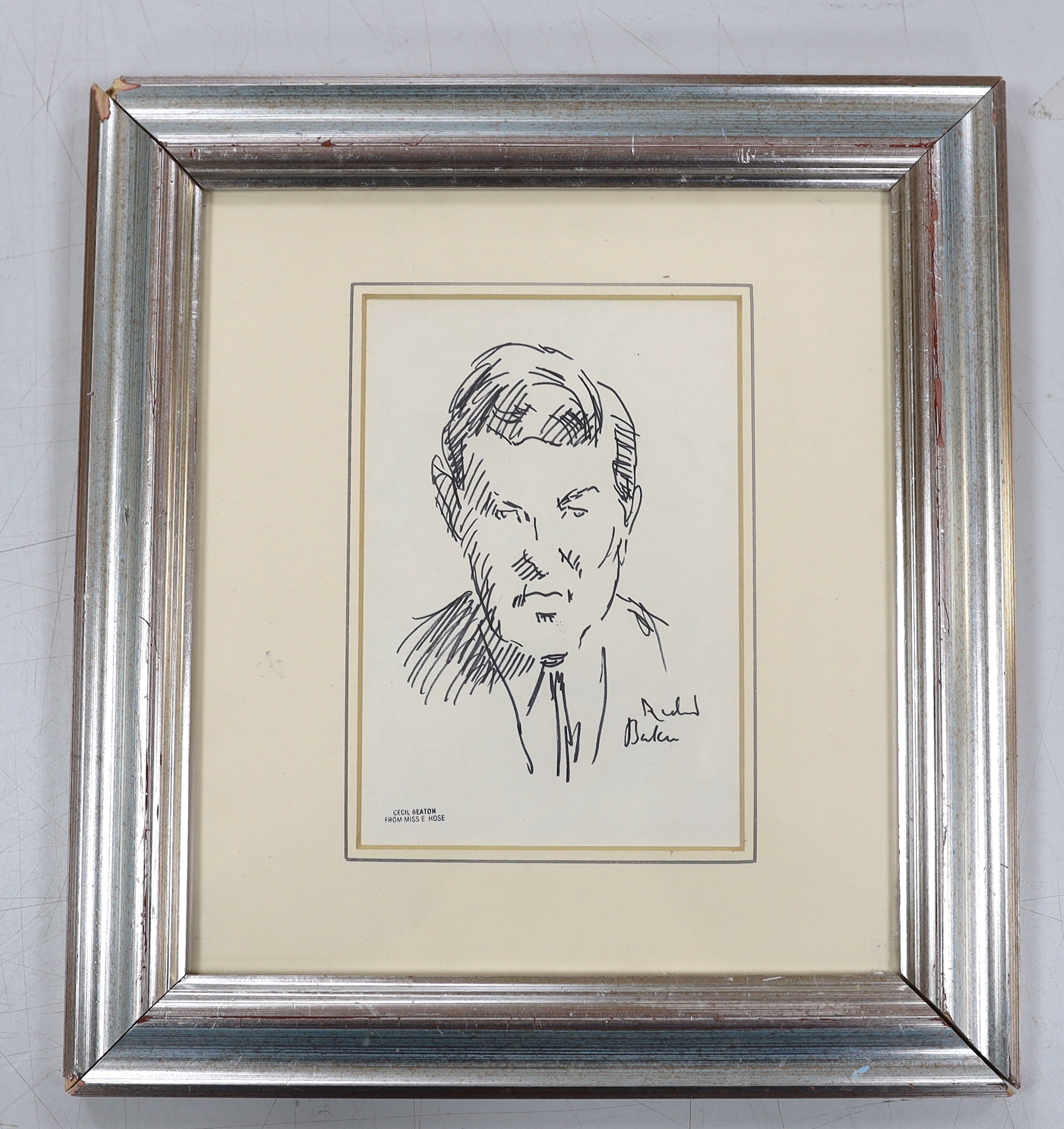 Cecil Beaton | Portrait of newsreader Richard Baker | MutualArt