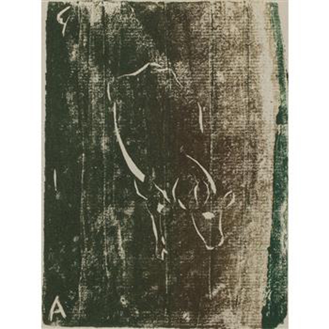 Guy Anderson | VIRGIN THREATENED BY INSISTENT SYMBOLS | MutualArt