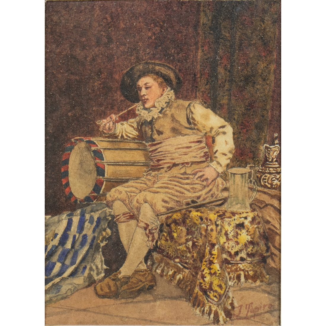 José Tapiró Baró | HOMME EN BURNOUS (1830) | MutualArt