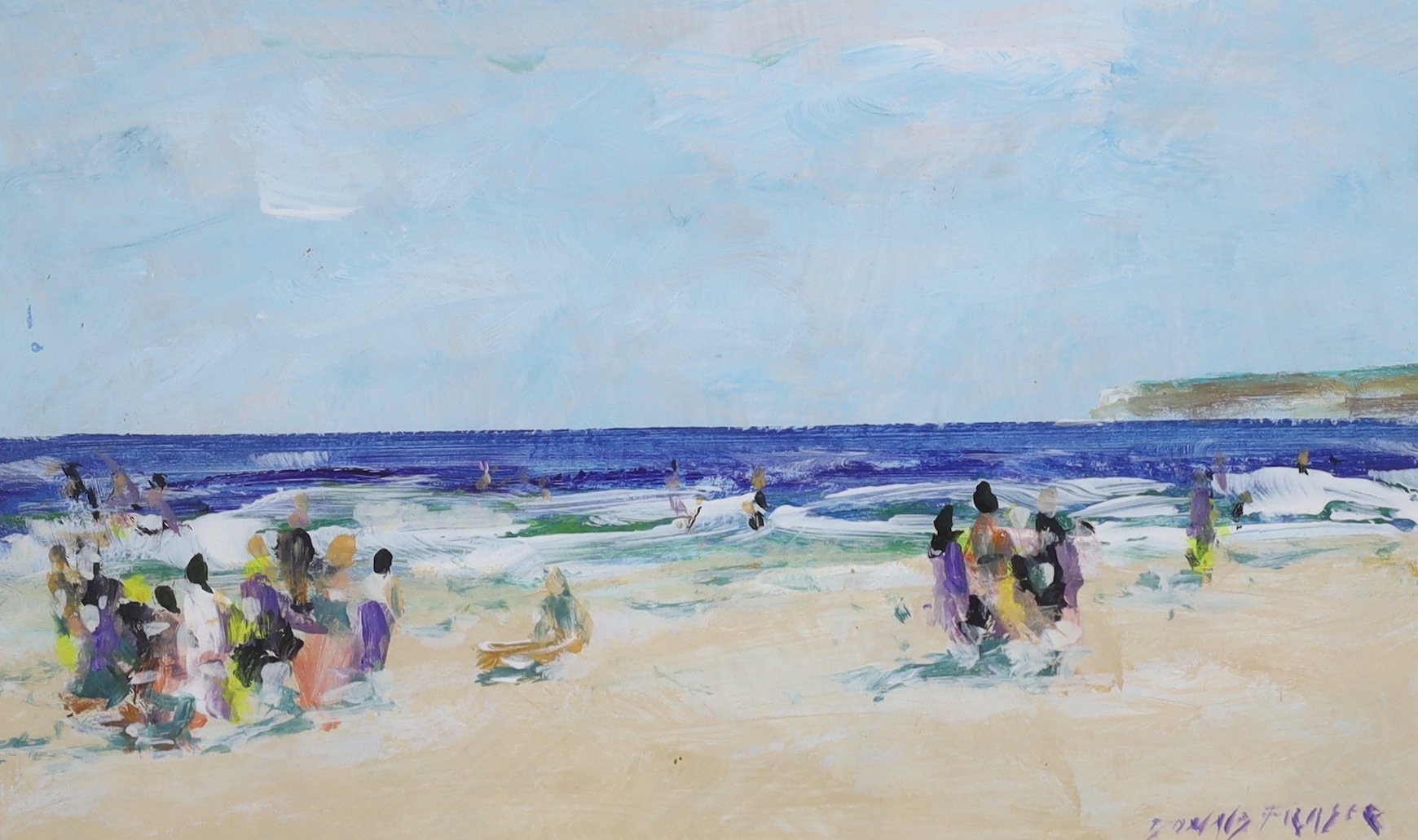 Donald Hamilton Fraser | Figures on a beach | MutualArt