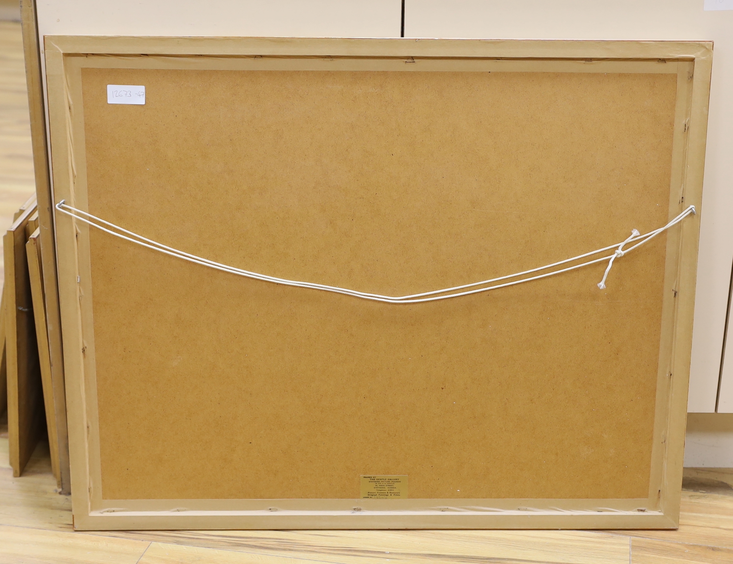 Edwin Charles Pascoe Holman | Extensive landscape with horse cart and ...