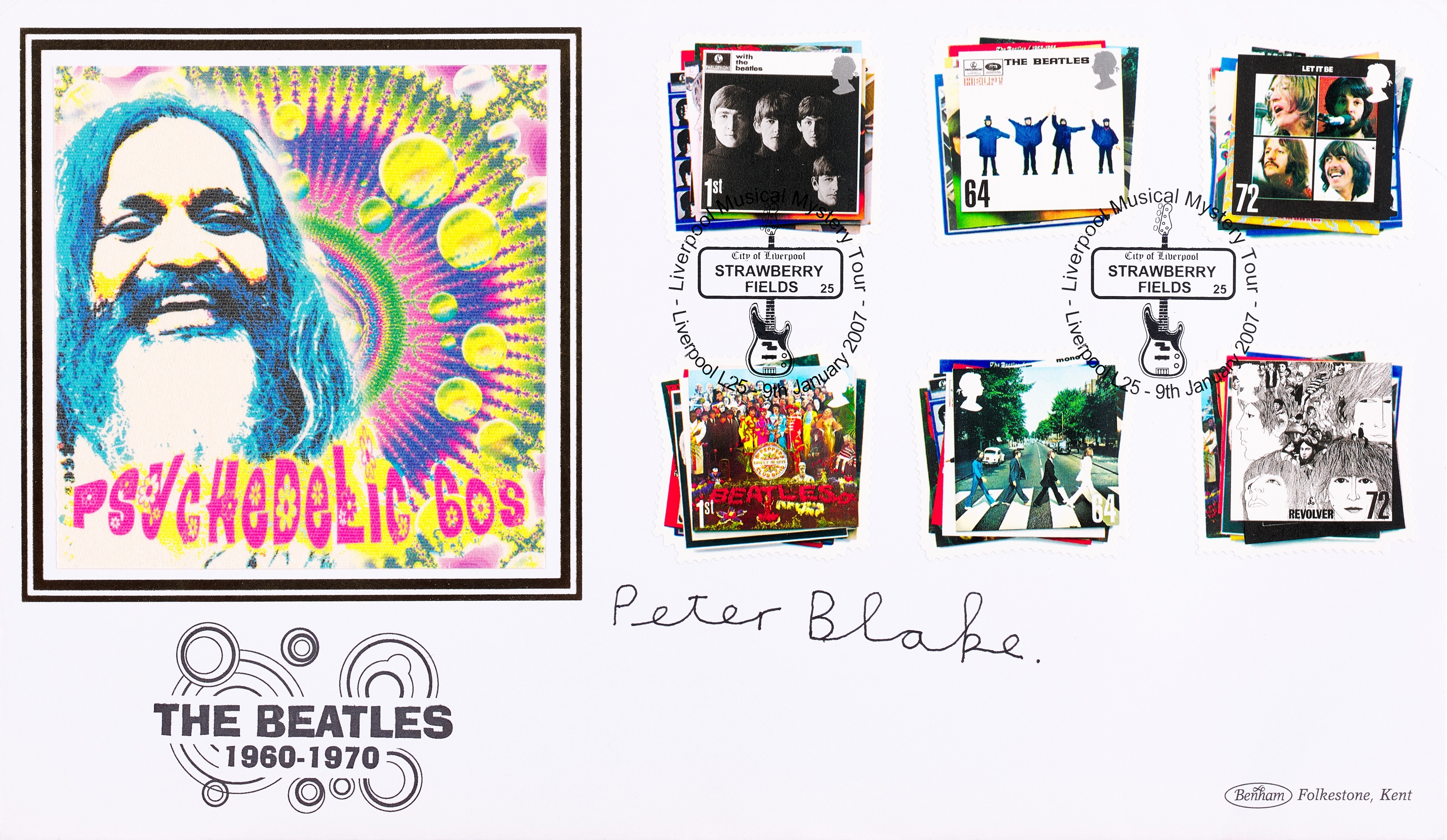 Peter Blake | Invitation for Sir Peter Blake:Under Milk Wood exhibition ...