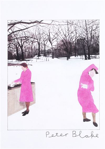 Peter Blake | Invitation for Sir Peter Blake:Under Milk Wood exhibition ...