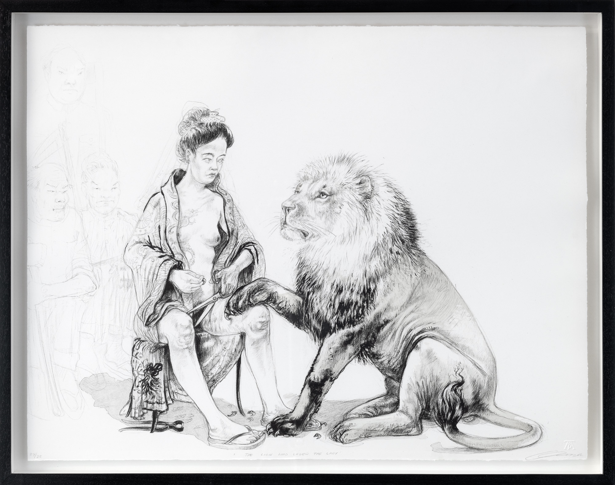 Diane Victor | The Lion who Loved the Lady (2011) | MutualArt