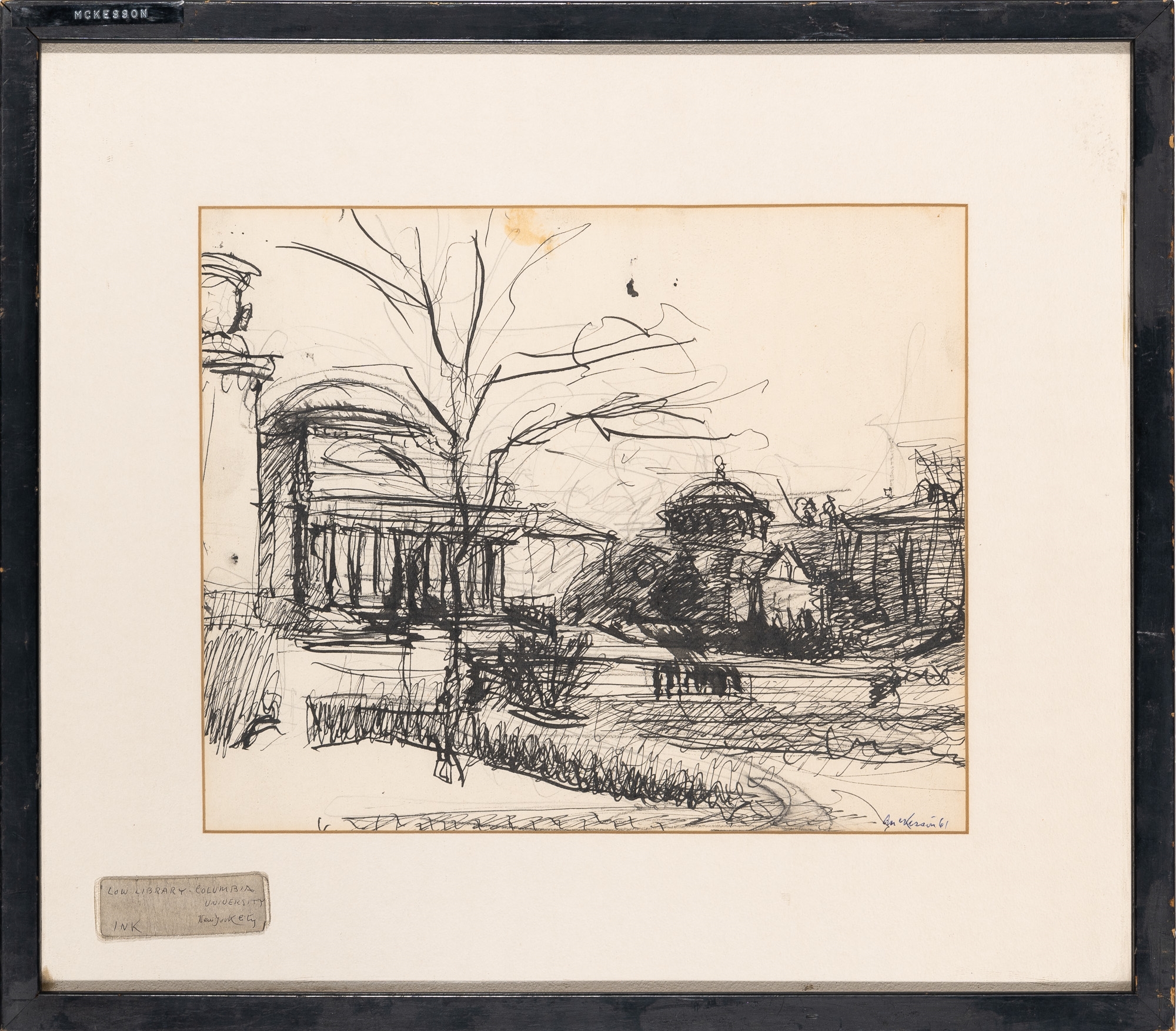 Malcolm McKesson | Low Library, Columbia University (1909 - 1999 ...