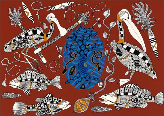 Graham Rennie Biggibilla | Boran Mingah Gooberry, 1993 (1947) | MutualArt