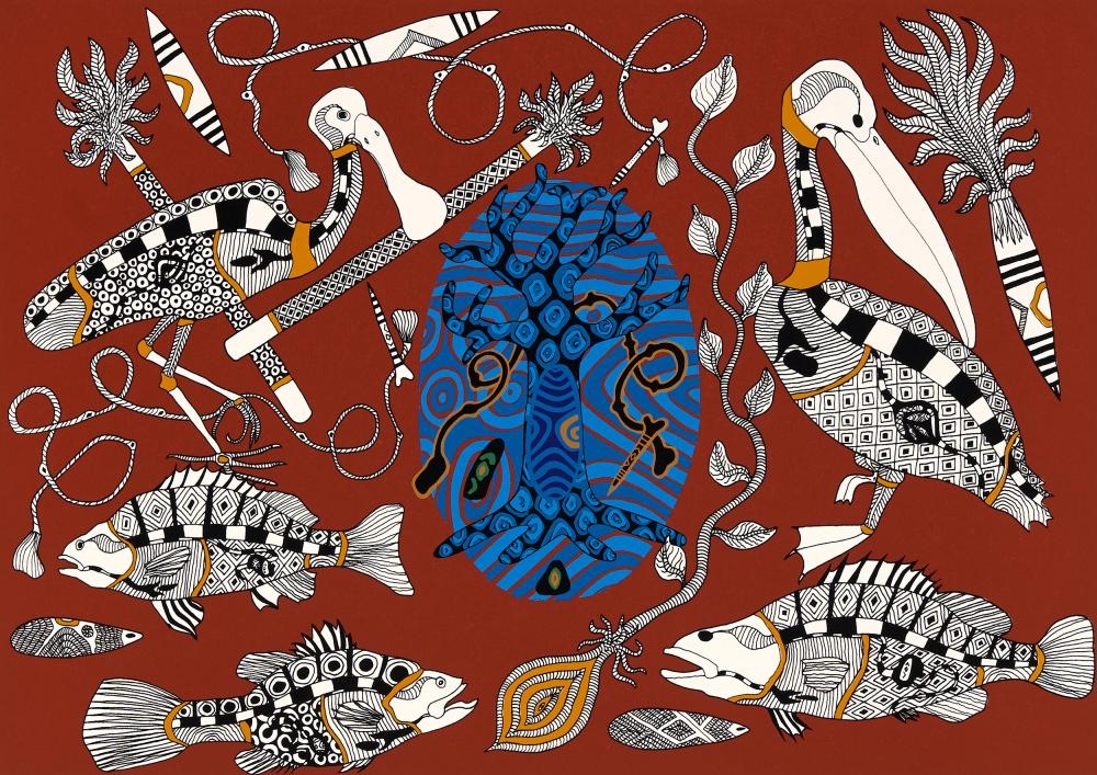 Graham Rennie Biggibilla | Boran Mingah Gooberry, 1993 (1947) | MutualArt
