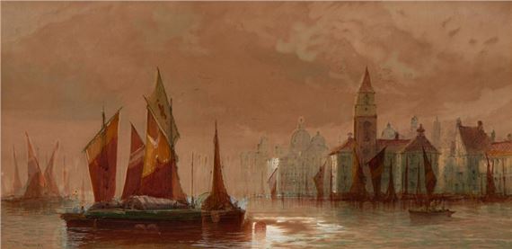 Thomas Mortimer | THOMAS MORTIMER - Grand Canal and Saints Marks ...