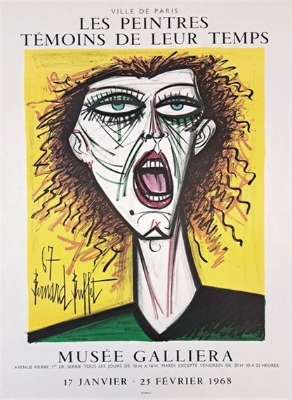 Bernard Buffet | 3 AFFICHES by Bernard BUFFET | MutualArt