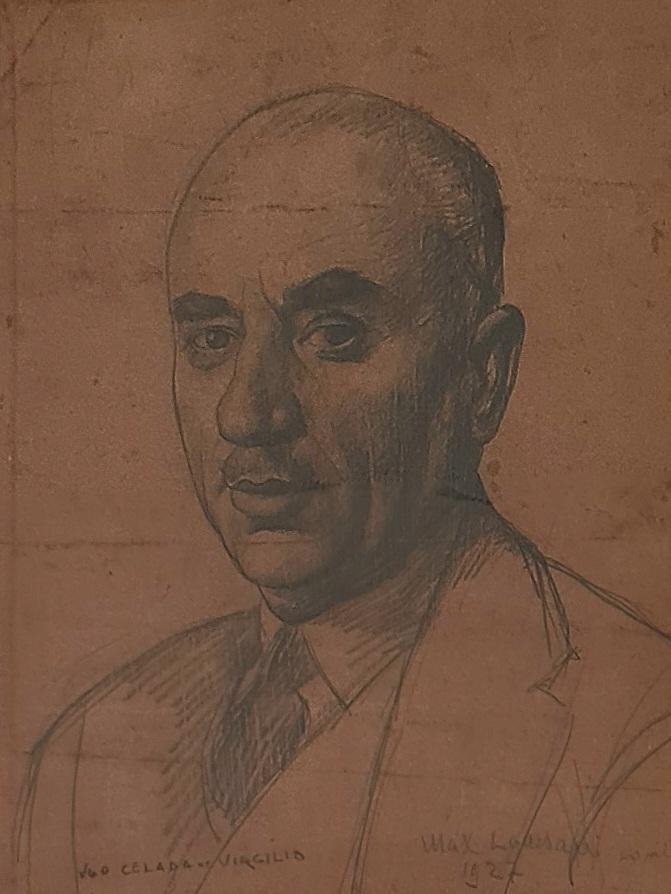 Ugo Celada | Ritratto virile (1927) | MutualArt