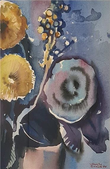 Uberto Bonetti | Fiori (1970) | MutualArt