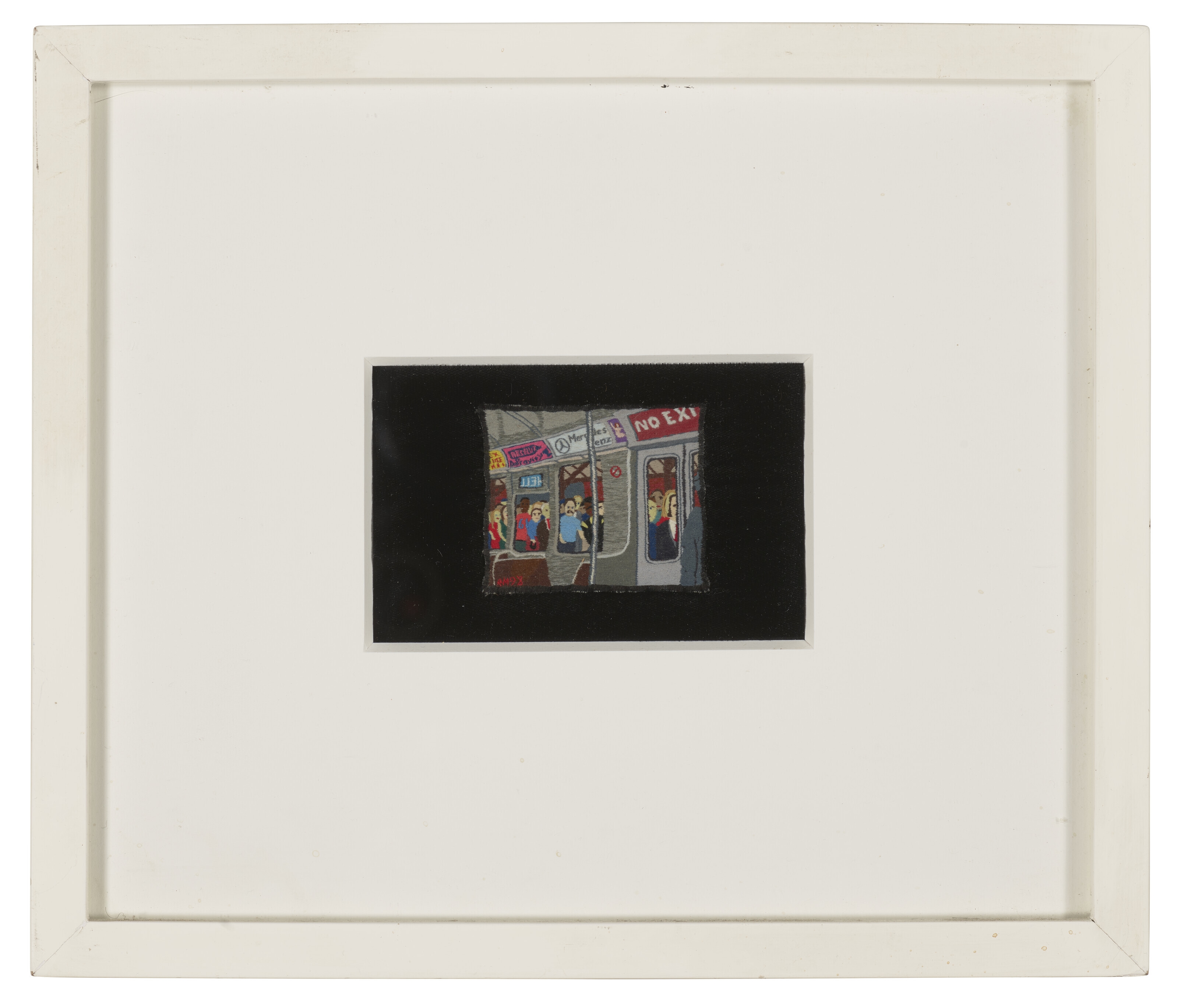 Raymond Materson | UNTITLED (SUBWAY CAR | MutualArt