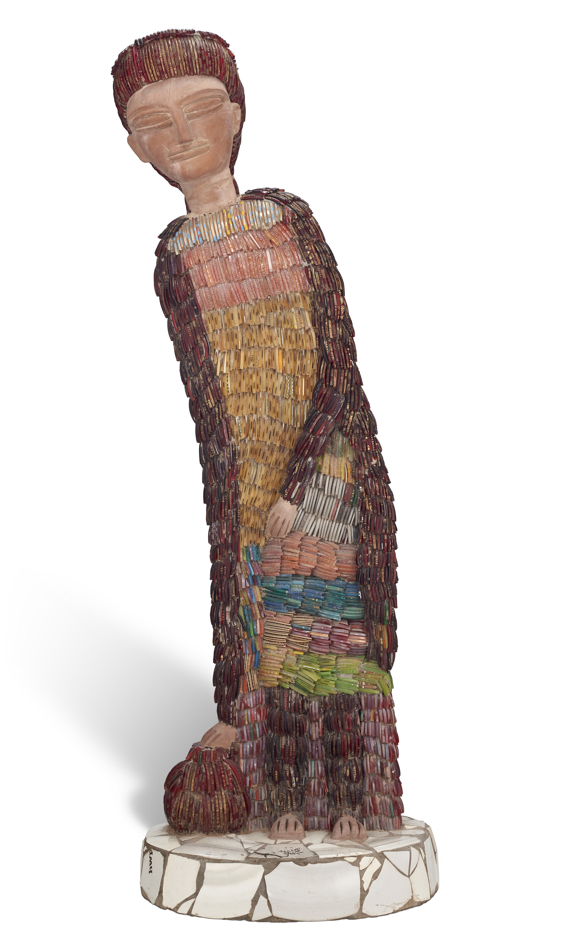 Nek Chand | LADY FETCHING WATER | MutualArt