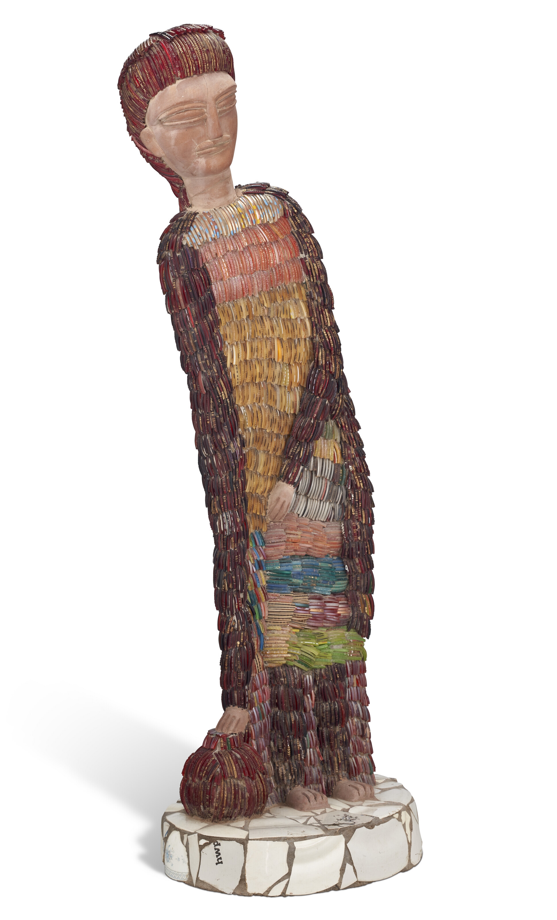 Nek Chand | LADY FETCHING WATER | MutualArt