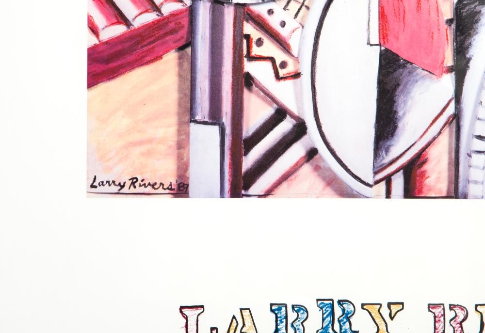 Larry Rivers | EXHIBITION POSTER: THE GUGGENHEIM MUSEUM | MutualArt