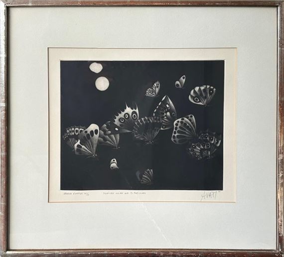 Mario Avati | MANIERE NOIRE AUX 13 PAPILLONS (1966) | MutualArt