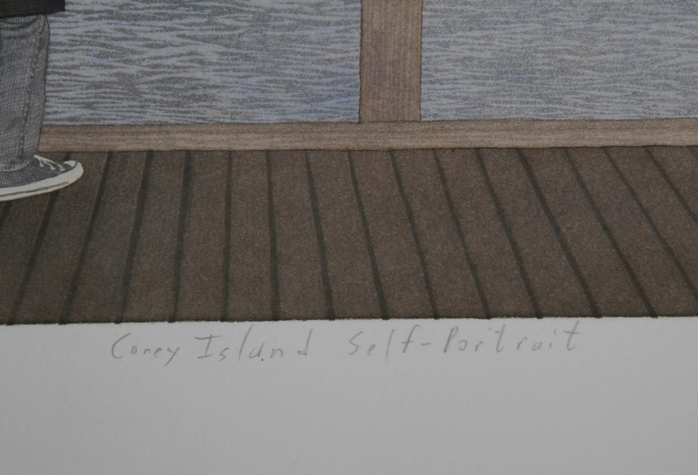 Max Ferguson | CONEY ISLAND - SELF-PORTRAIT (COLOR) | MutualArt