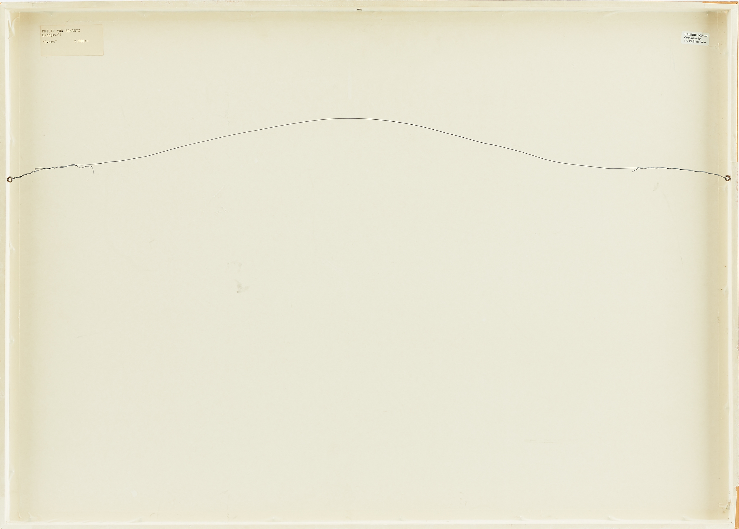 Philip von Schantz | Svart | MutualArt