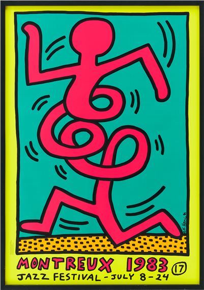 Keith Haring | Montreux Jazz Festival 1983 (1983) | MutualArt