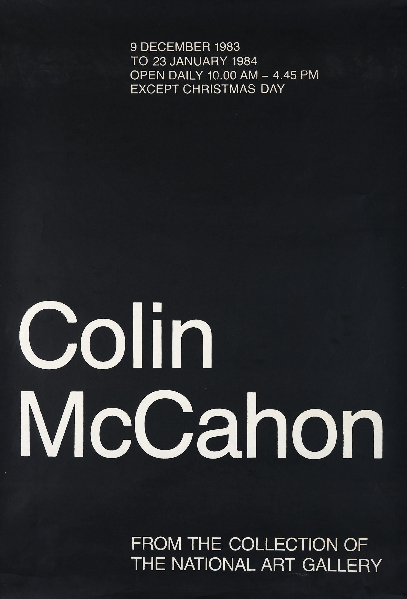 Colin McCahon | Colin McCahon - From the collection of the National Art ...
