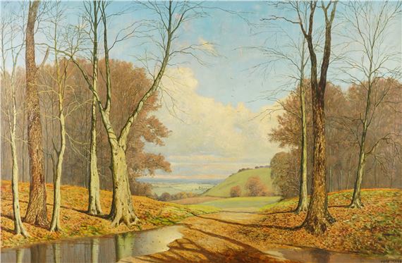 David Mead | Cobham Woods Kent | MutualArt