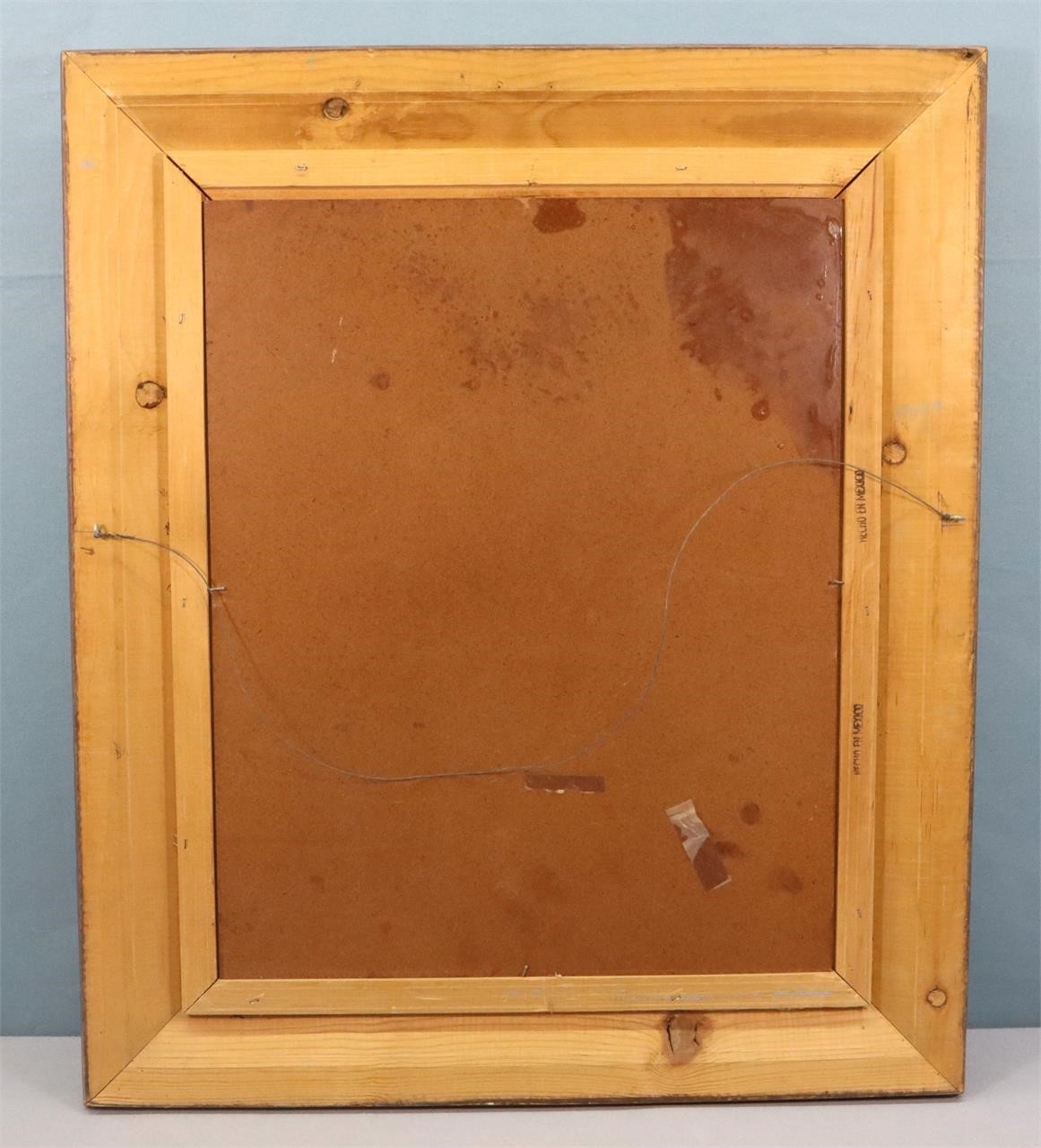 T. Mcdonald | George Pfister Oil on Masonite Portrait Painting (1941 ...