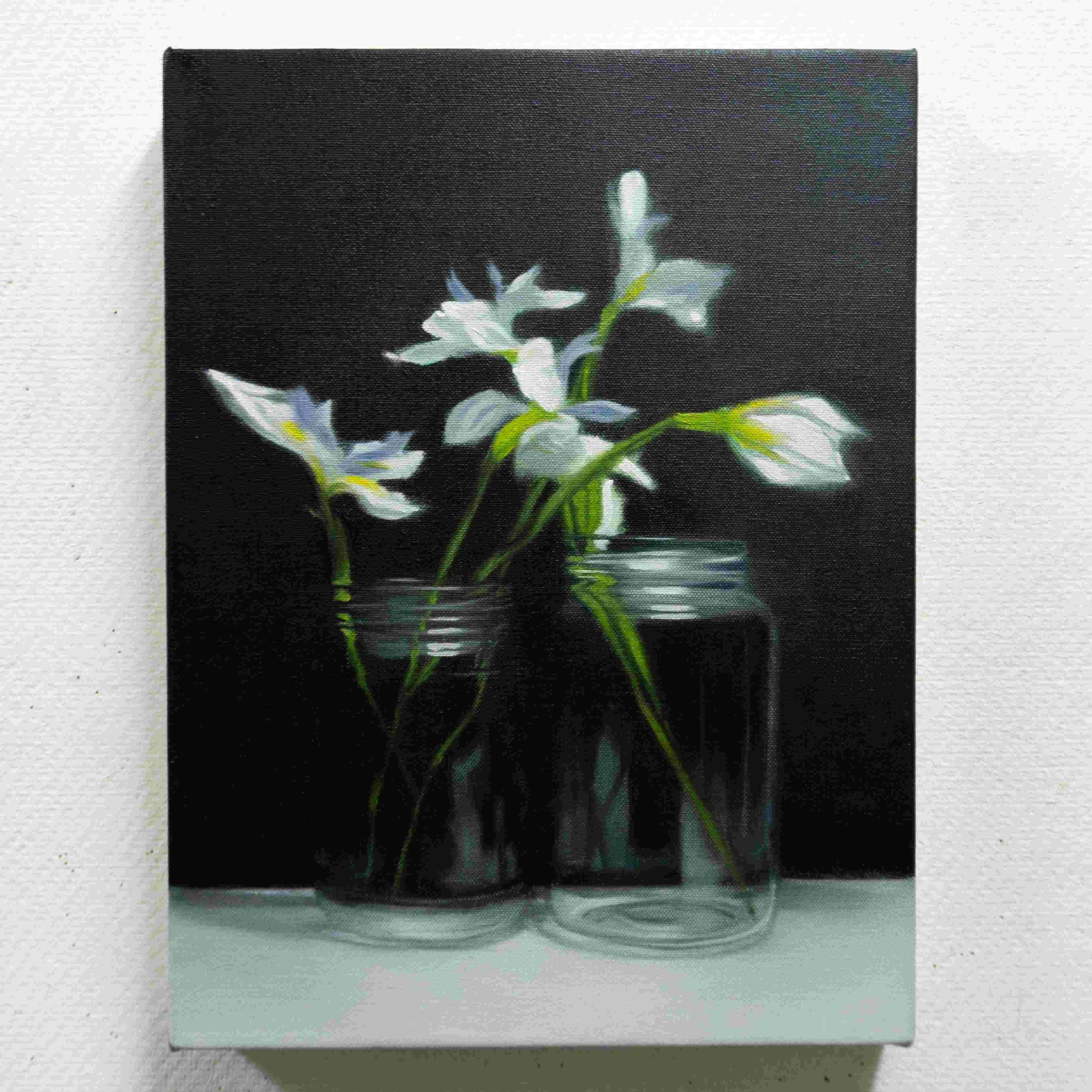 Peter Tankey | Still Life - Jars with Iris 2020 (2020) | MutualArt