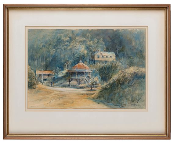 Kenneth Jack | The Bandstand at Walhalla 1976 (1976) | MutualArt